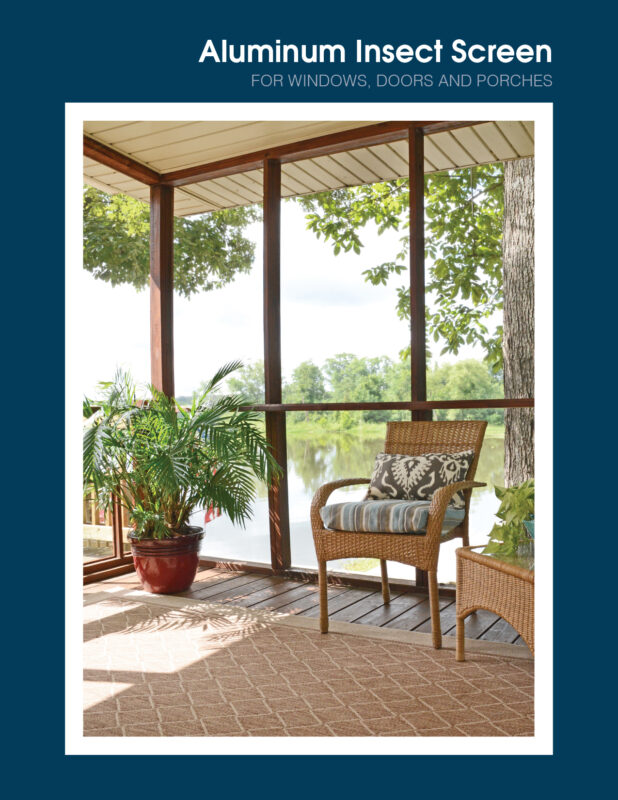 Insect Screen Mesh Brite Kote Aluminum – 100’ Roll – Alumaline