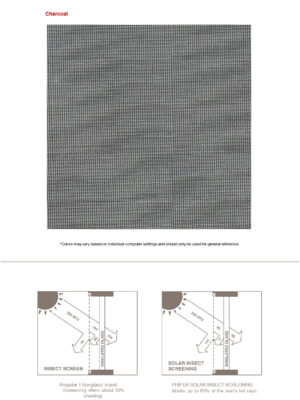 Solar Insect Screening 65% – 100′ Roll – Alumaline