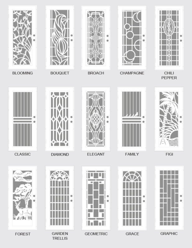 Aluminum Security Door – Alumaline