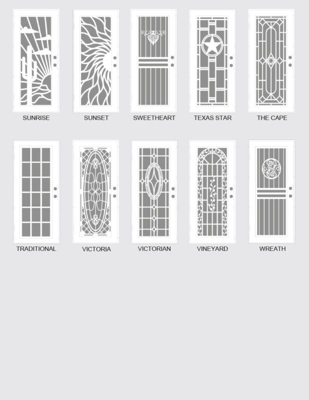 Aluminum Security Door – Alumaline