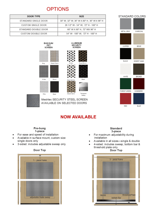 Aluminum Security Door – Alumaline